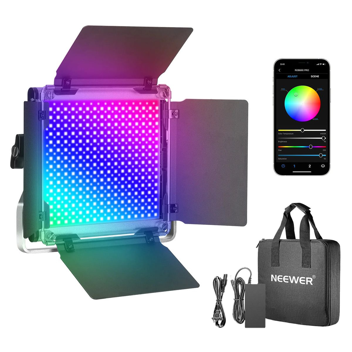 NEEWER RGB660 Pro CRI 97 RGB Led Light - NEEWER – NEEWER.FR