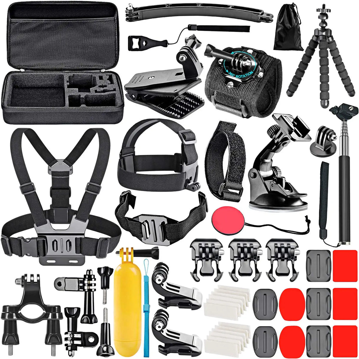 NEEWER 50 in 1 Action Camera Accessory Kit - NEEWER