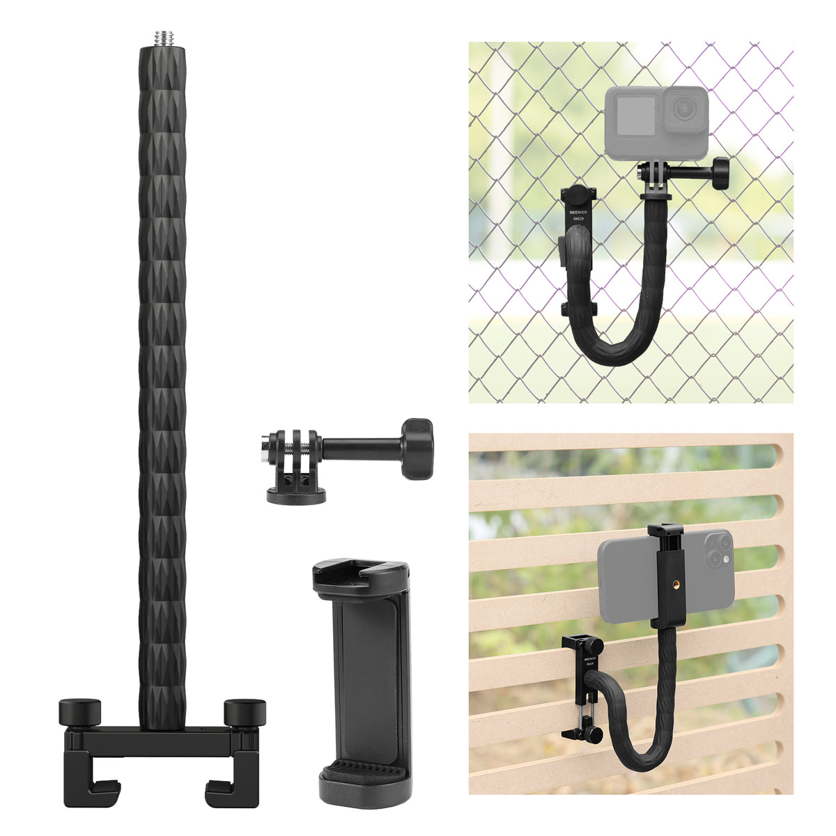 NEEWER PA029 Camera Fence Mounting Kit for Live Streaming - NEEWER ...
