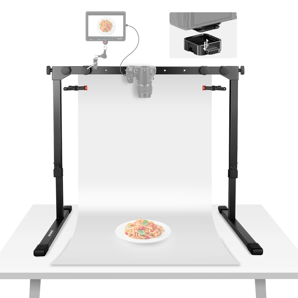 NEEWER ST200 Overhead Camera Stand with Arca Type QR Plate - NEEWER ...