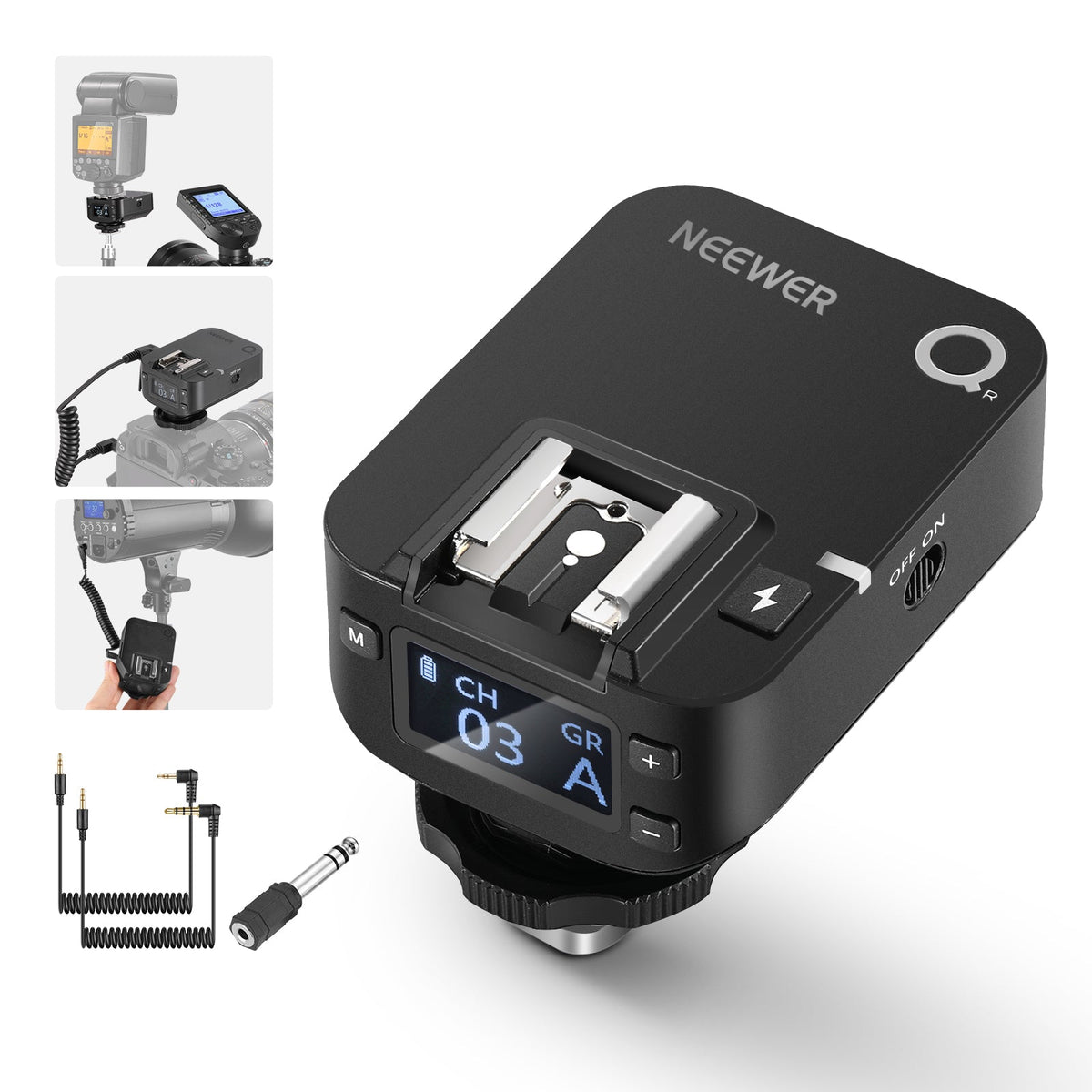 NEEWER QR 2.4G Wireless Flash Receiver For QPRO - NEEWER – NEEWER.FR